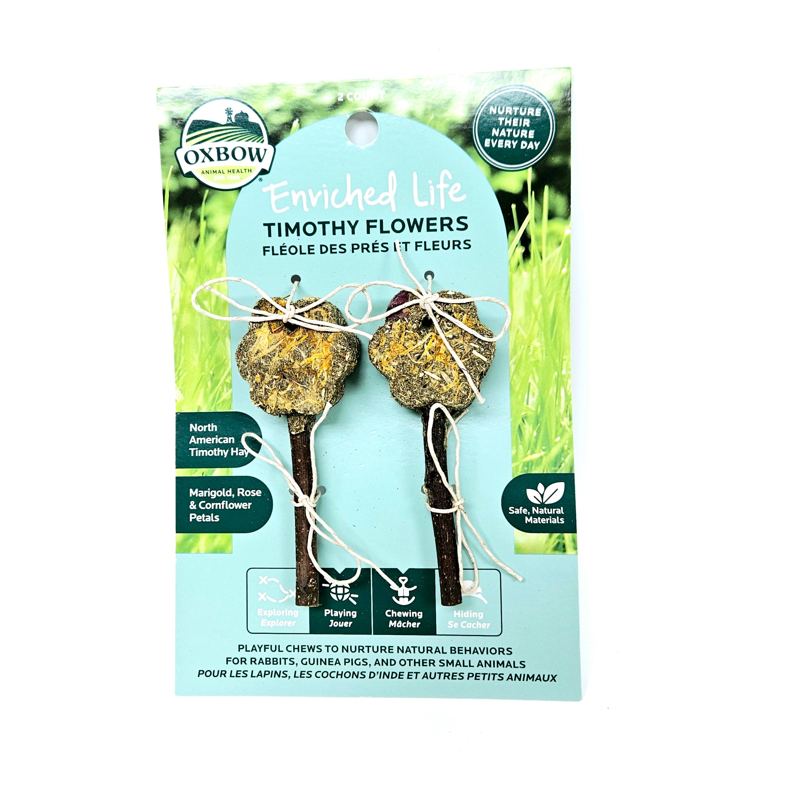 Oxbow Timothy Flowers | House Rabbit Society