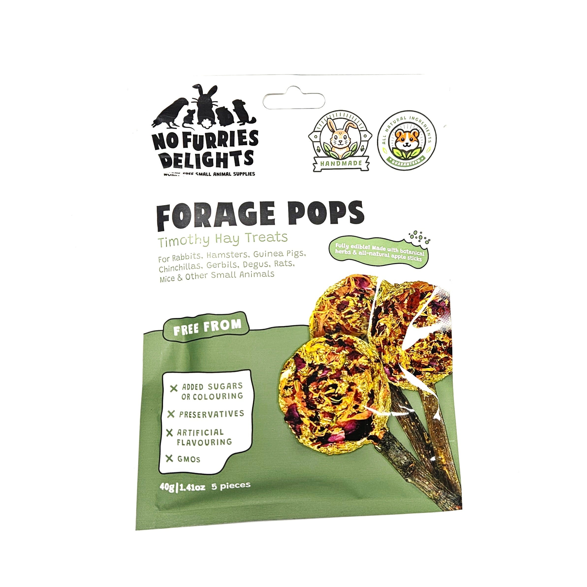 No Furries Delights - Forage Pops | House Rabbit Society