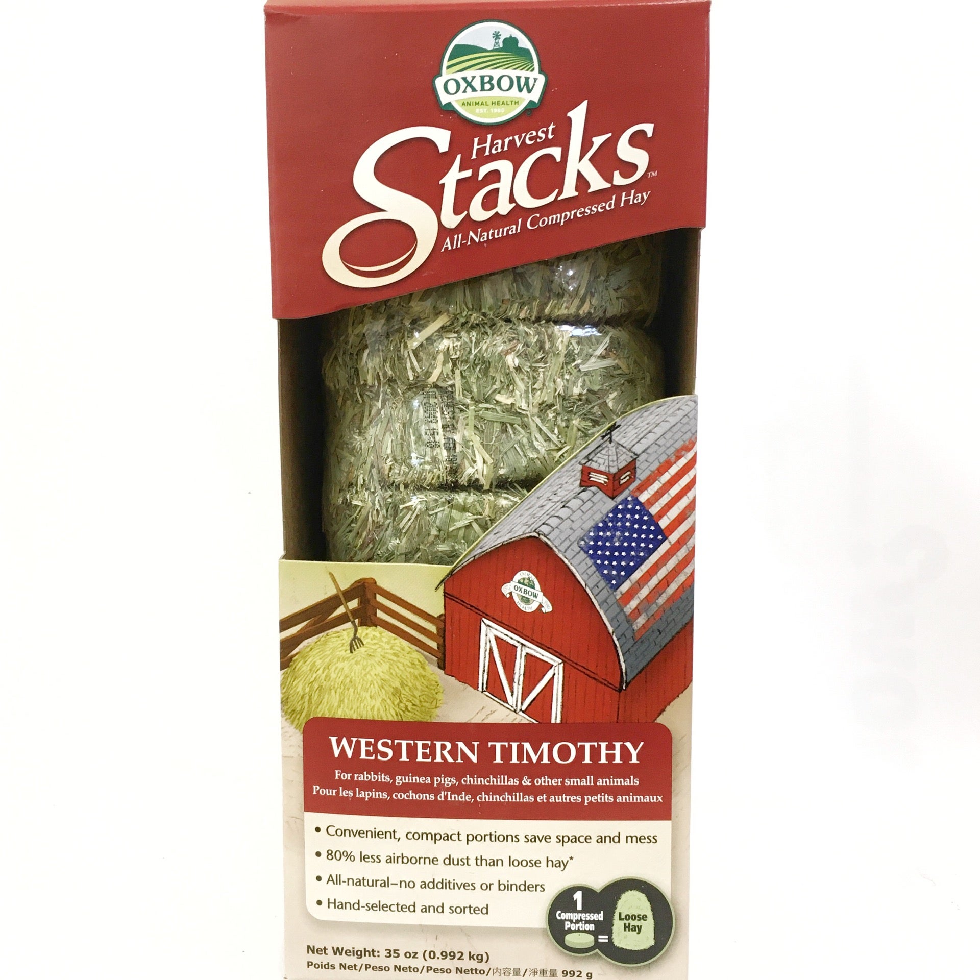 OXBOW Harvest Stacks Timothy | House Rabbit Society